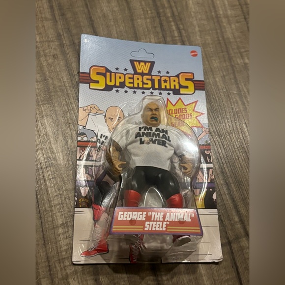 WWE | Other | Wwe George The Animal Steele Wrestling Figure Superstars ...